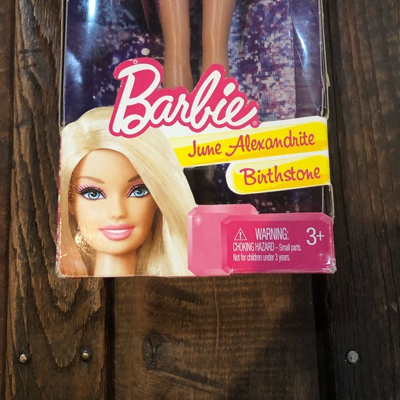 Mattel | Toys | Barbie 21 Alexandrite Birthstone June Purple Nib | Poshmark